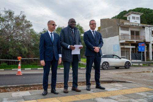 Event marks near completion of Agios Dometios crossing enlargement ...